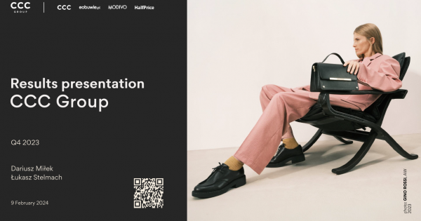 Results presentation - 4th quarter 2023 - CCC S.A.